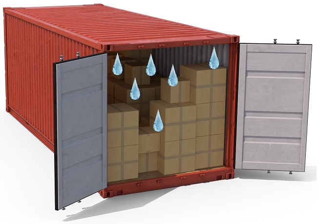 pluie de conteneur container rain | gel-de-silice.com